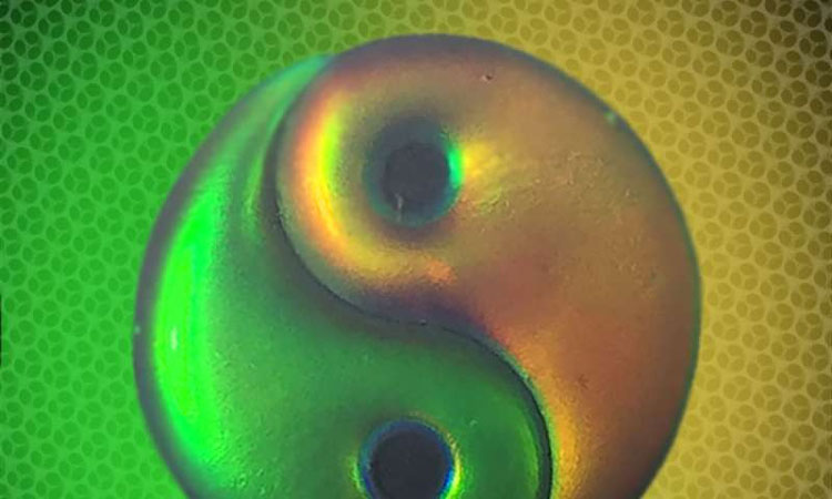 Bio-inspired structural color hydrogel self-heals Bio-inspired structural color hydrogel self-heals